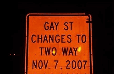 Inappropriate Construction and Traffic Signs That'll Make You Look Twice