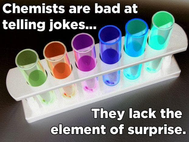 Chemistry Puns | 19 Funny Chemistry Memes Nerds Will Love