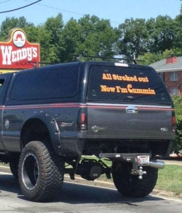 30 Inappropriate Bumper Stickers That'll Ward Off Tailgaters