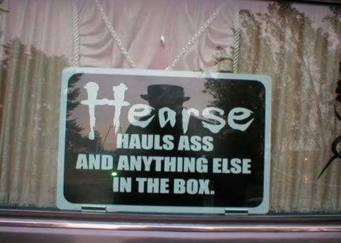 24 Funny Hearses You Wouldn't Be Caught Dead In
