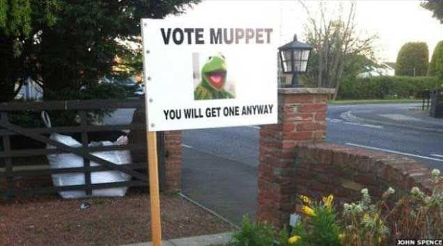 Funny Voting Signs That Might Get You To Actually Vote