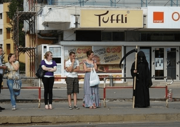 The Funniest Bus Stop Photos Ever