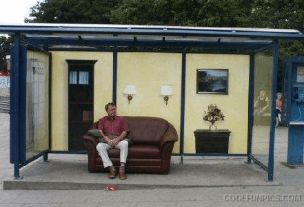 The Funniest Bus Stop Photos Ever