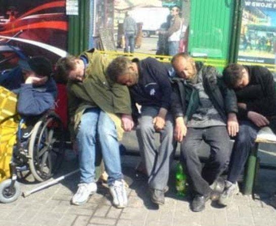 The Funniest Bus Stop Photos Ever