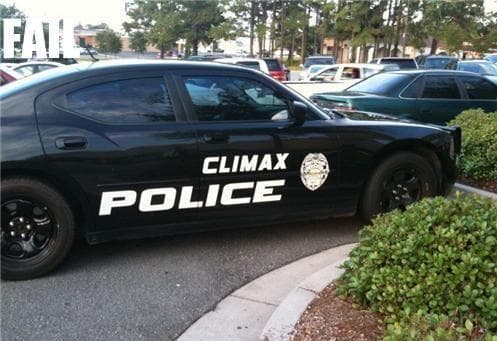 Funny Police Cars