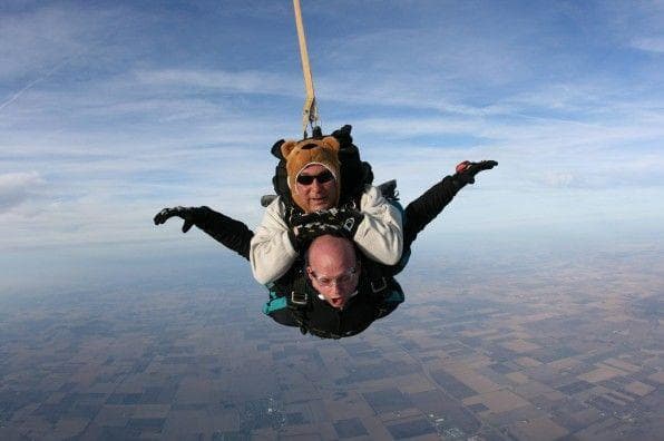 The 16 Funniest Skydiving Photos Ever Taken