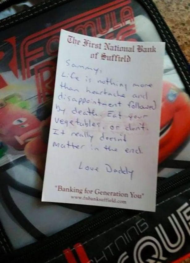 27 Funny Notes From Parents Who Are Sick of Their Kids' Bullcrap