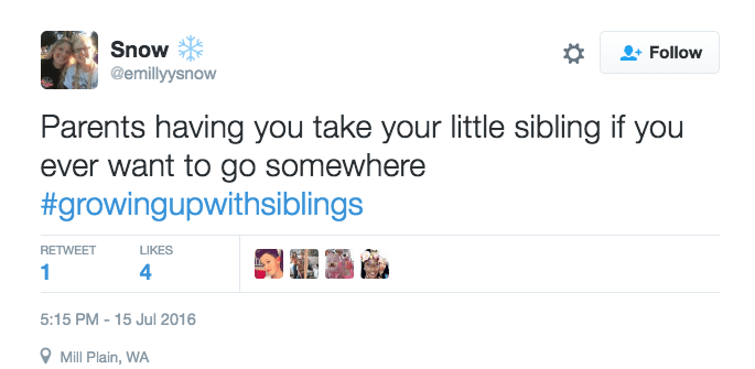 19 Funniest Tweets and Jokes About Being the Older Sibling