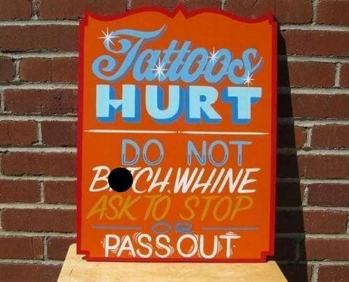 12 Funny Tattoo Shop Signs You Can't Help But Laugh At