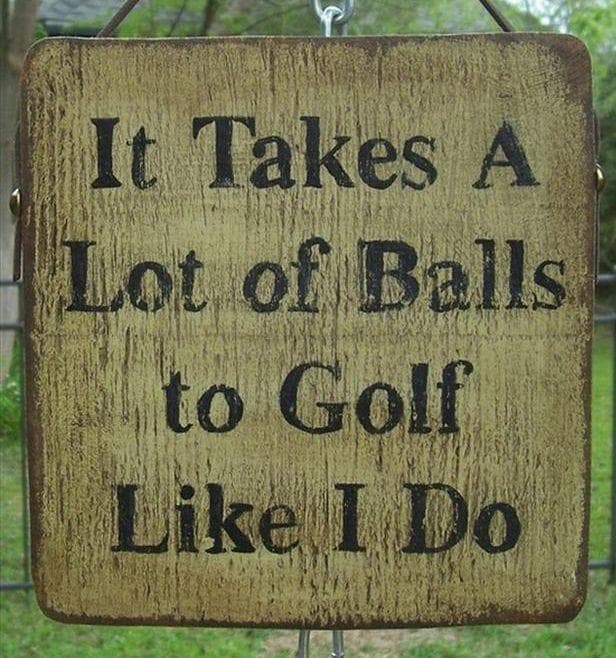 22 Funny Signs That Avid Golfers Will Appreciate