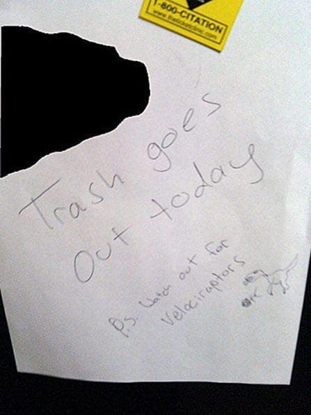 20 Funny Roommate Notes That'll Make Living Alone Look Great