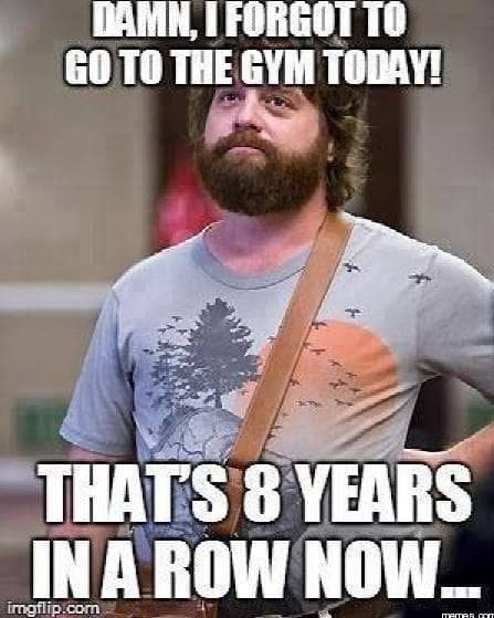 Lazy Gym Meme