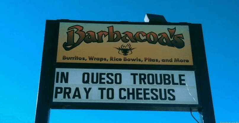 The 23 Funniest Mexican Restaurant Signs That Are Too Clever