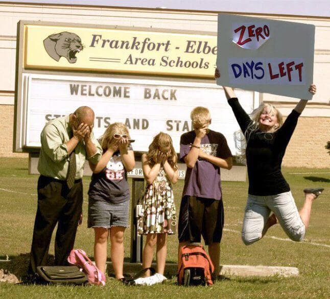 25 Funny First Day of School Pictures