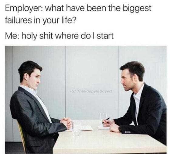 19 Photos That Pretty Much Sum Up Most Job Interviews