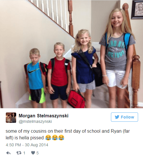 25 Funny First Day of School Pictures