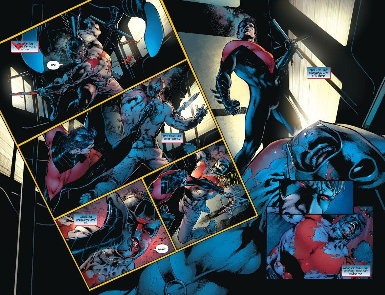 Violent and Gruesome Moments in Nightwing's Comic History