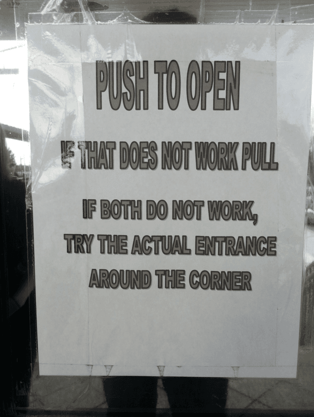 Funny Shop Notices That Would Get Your Attention