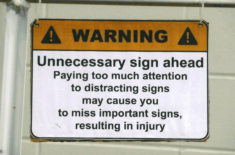 The 24 Most Unnecessary Signs Ever Made