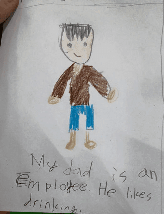 22 Funny Kids Drawings That Say a Lot About Their Parents