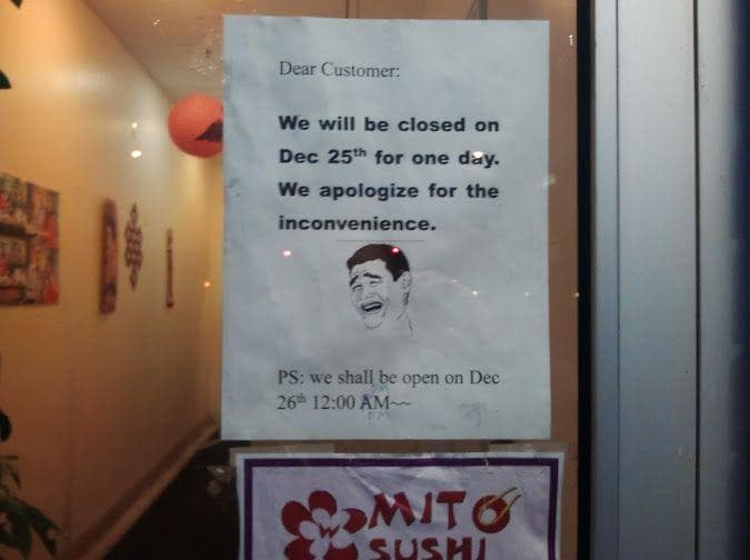 28 Funny "We're Closed" Signs That You Wouldn't Even Be Mad At