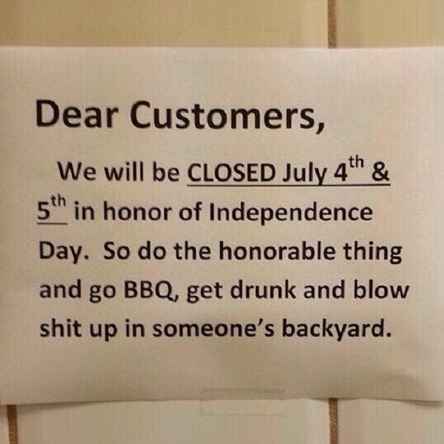 28 Funny "We're Closed" Signs That You Wouldn't Even Be Mad At