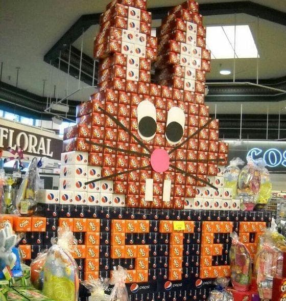 Pepsi 12 Pack Displays