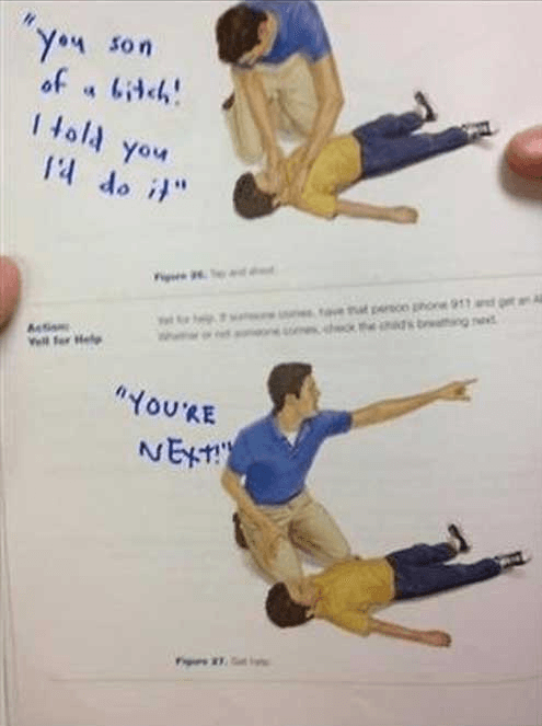 The 24 Funniest Student Drawings in Textbooks