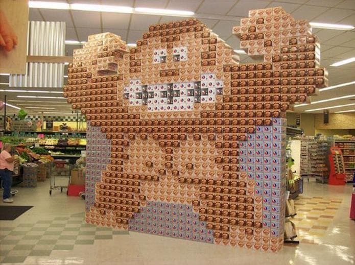 33 Creative Supermarket Displays That Will Blow Your Mind