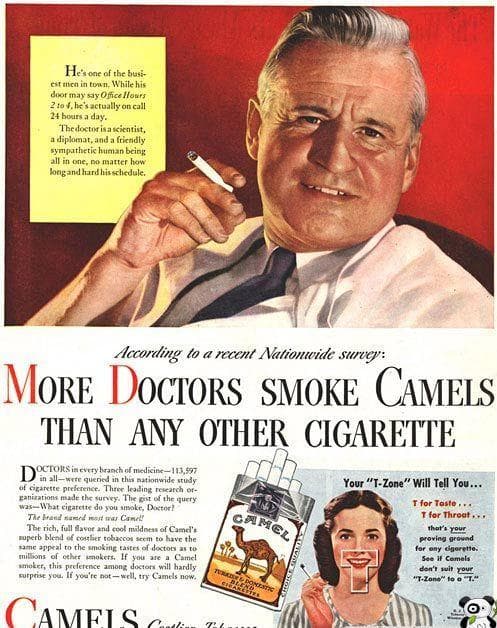 13 Hilarious Vintage Cigarette Ads That Make Smoking Seem Healthy