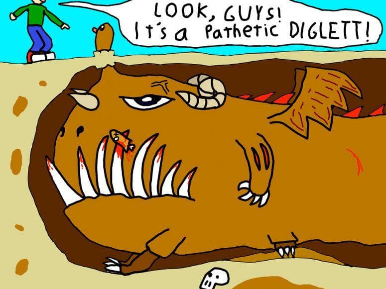 13 Hilarious Diglett & Dugtrio Pictures That Attempt to Explain Him