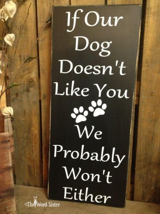 25 Funny Dog Warning Signs That Would Scare Any Intruder