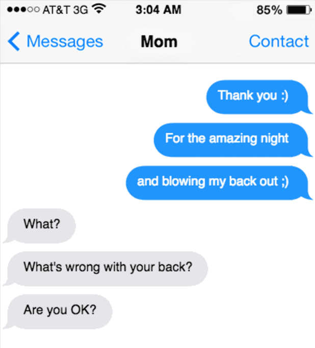 Kids Who Accidentally Sent Their Parents Embarrassing Texts