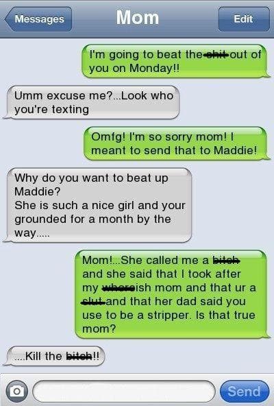 Kids Who Accidentally Sent Their Parents Embarrassing Texts