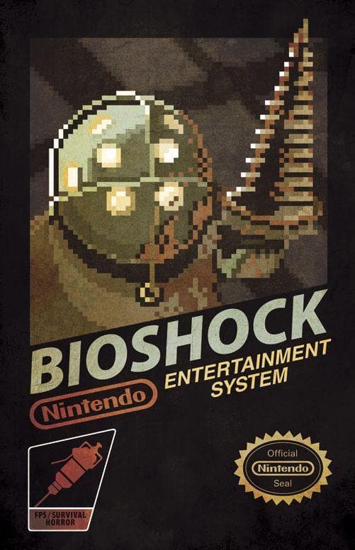 24 Classic NES Versions of Modern Game Covers and Box Art
