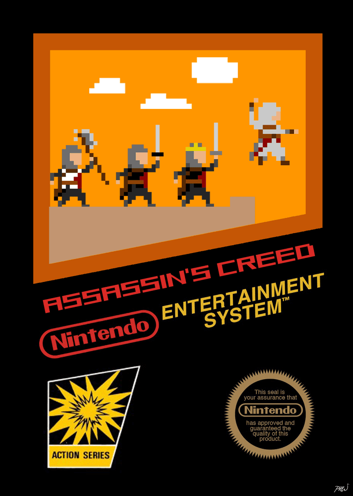 24 Classic NES Versions of Modern Game Covers and Box Art