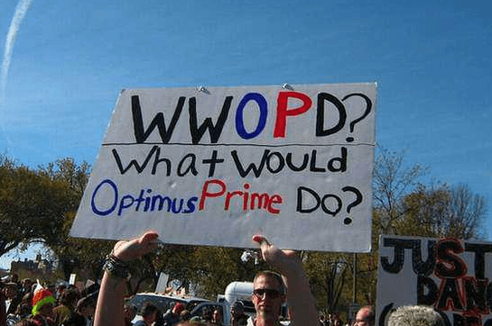 The Greatest "Anti-Protest" Protest Signs Ever