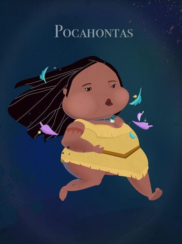 24 Fat Versions of Your Favorite Cartoon Characters