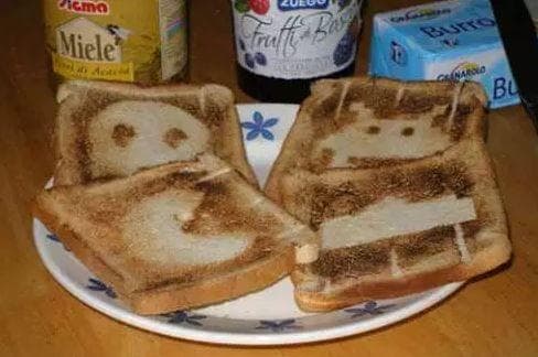 23 Amazing Examples of Toast Art So Good You Won't Want to Eat It