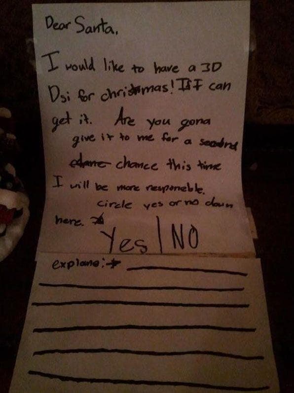 25+ Funny Letters to Santa That May Worry You About Kids Today