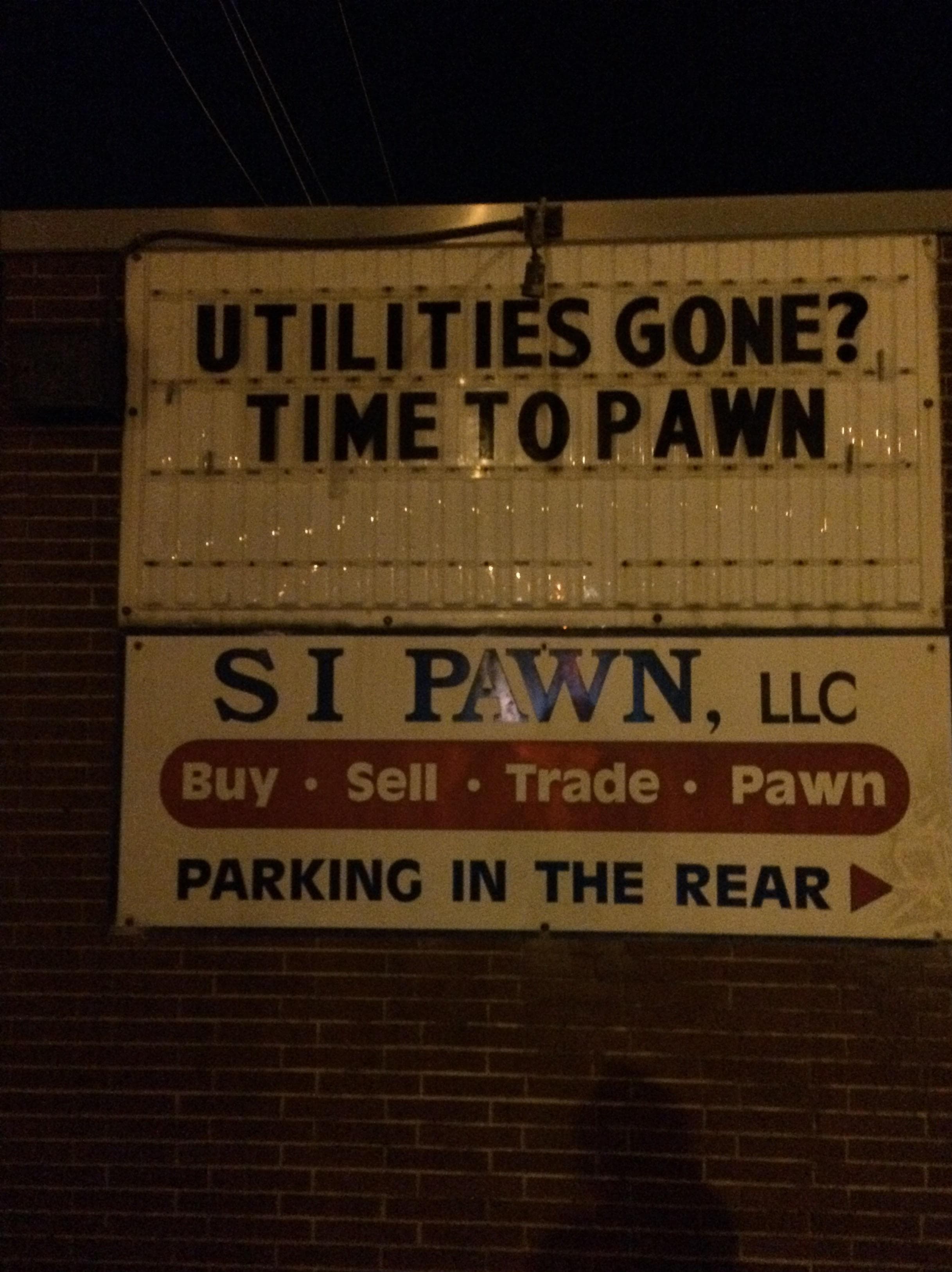 25 Hilarious Pawn Shop Signs That Are Actually Really Clever