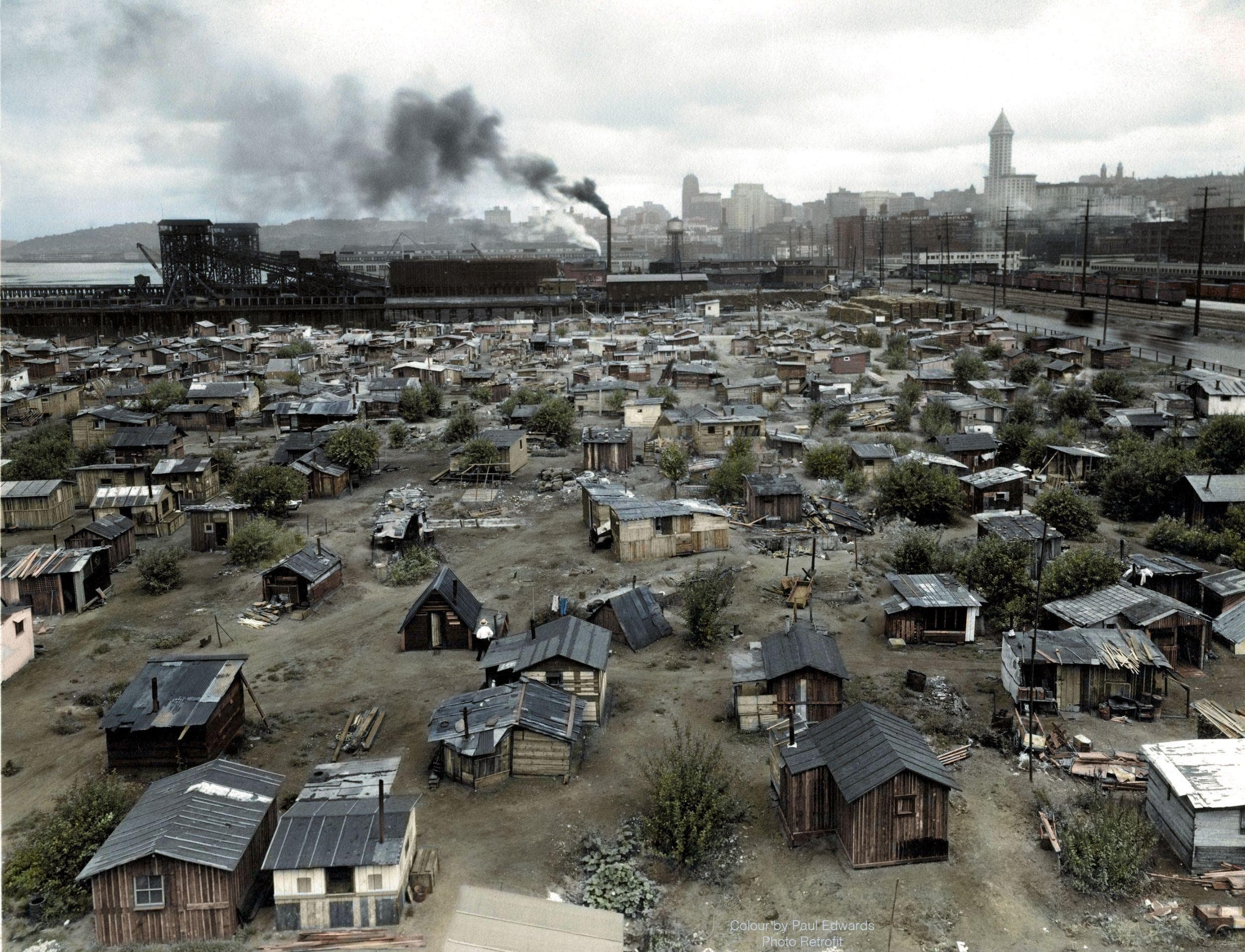 Colorized Photos That Show What Life Was Really Like in the Great ...