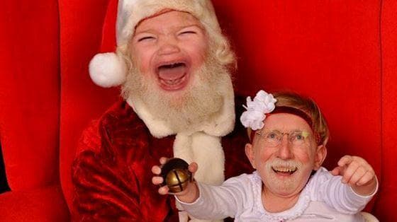 Horrifying Santa's Lap Face Swaps