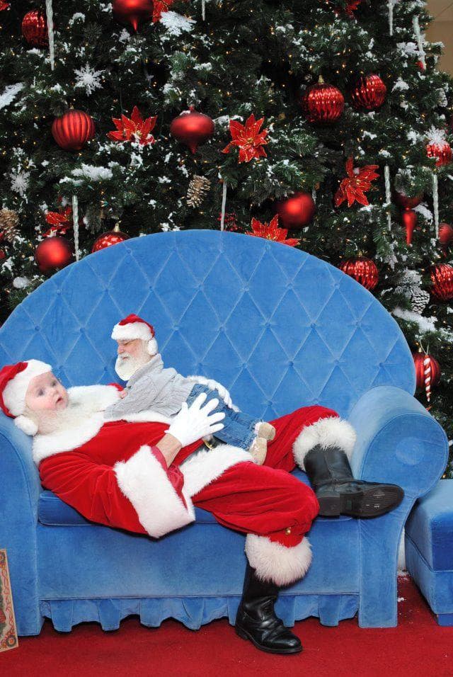 Horrifying Santa's Lap Face Swaps