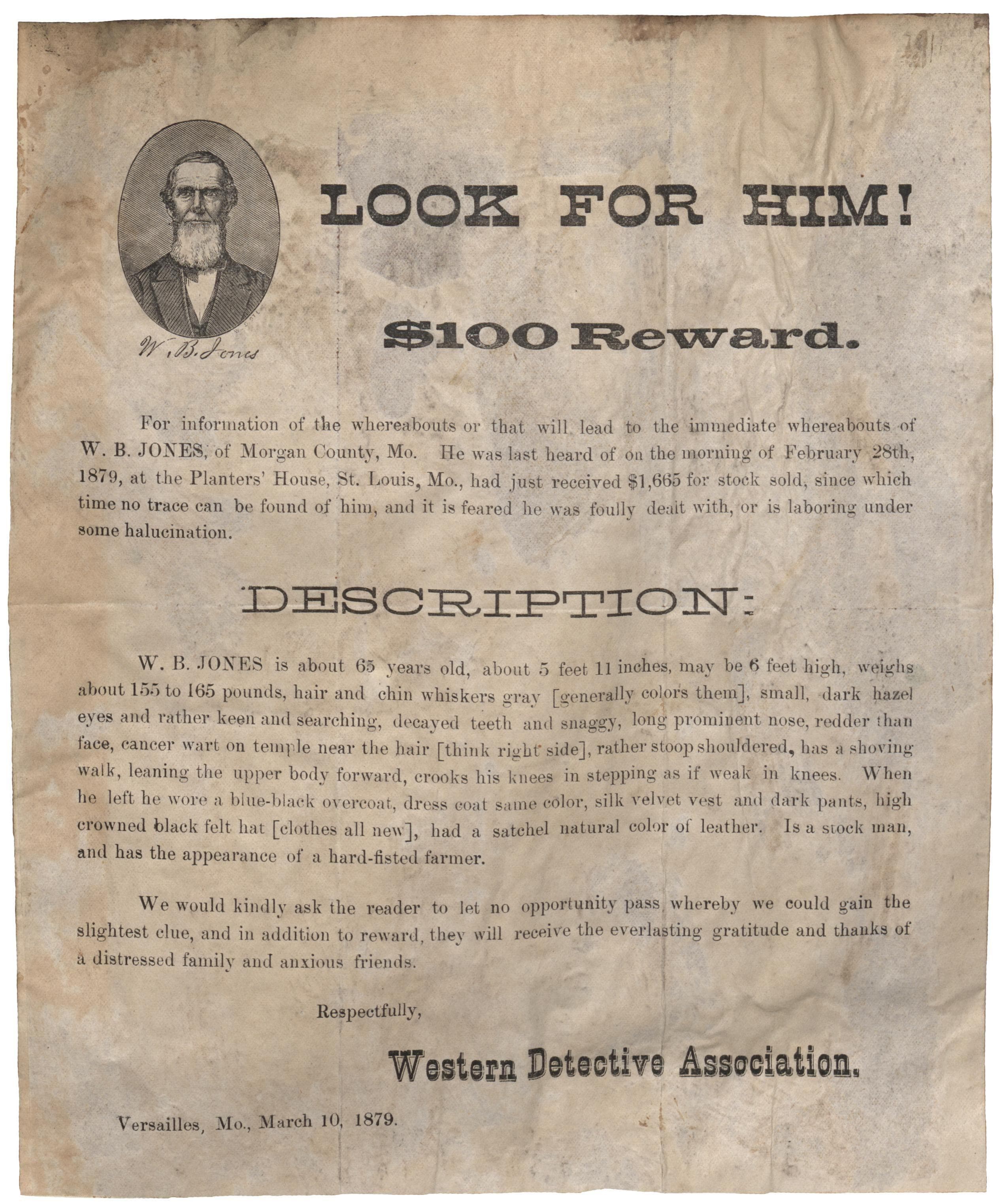 Real Wanted Posters for Old West Outlaws