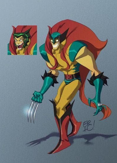 Marvel-DC Mashup Heroes