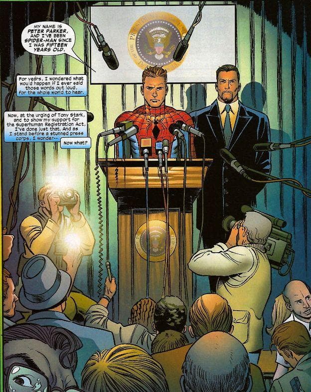 Tony Stark Comic Art