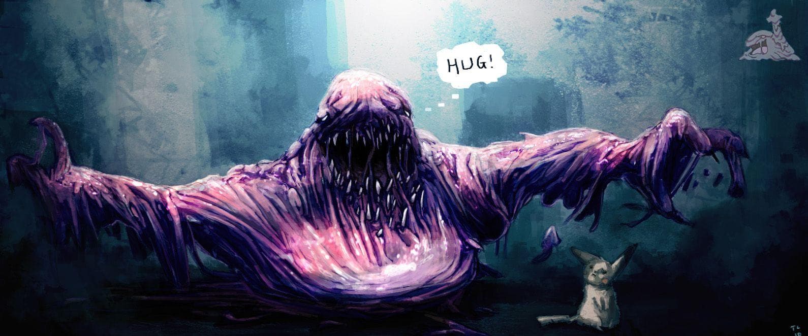 Horrifying Pokemon Fan Art