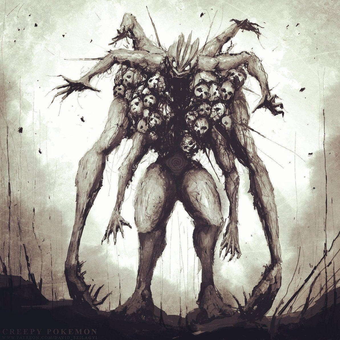 Horrifying Pokemon Fan Art