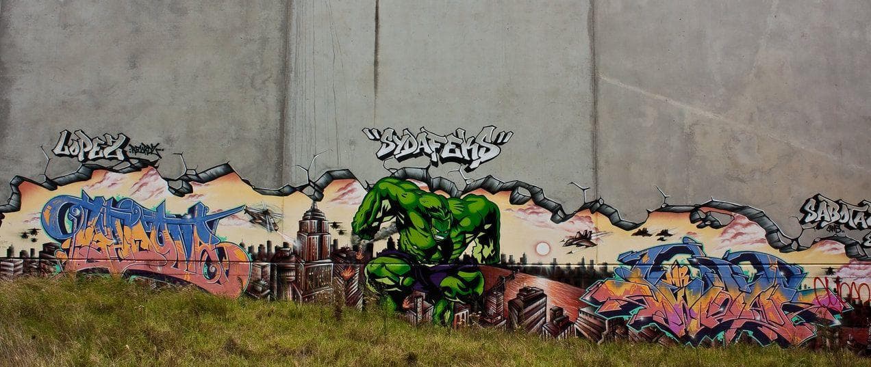 22 Epic Examples of Comic Book Street Art